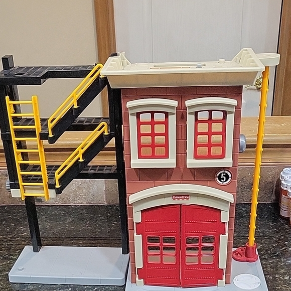 Toys | Fisher Price Imaginext Fire Station House Playset | Poshmark
